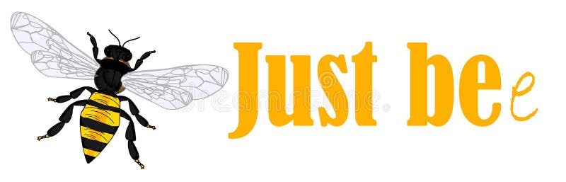 Just Bee stock vector. Illustration of face, happiness - 8191622