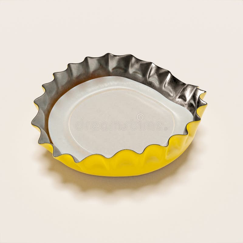 Yellow Can of Beer with Wings in the Sky. Light Beer Stock Illustration ...