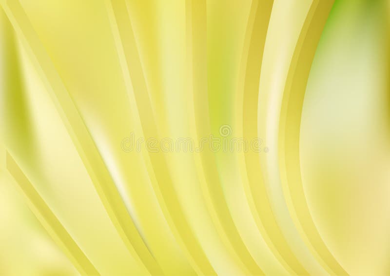Yellow and Beige Wavy Background Vector Art Stock Vector - Illustration ...