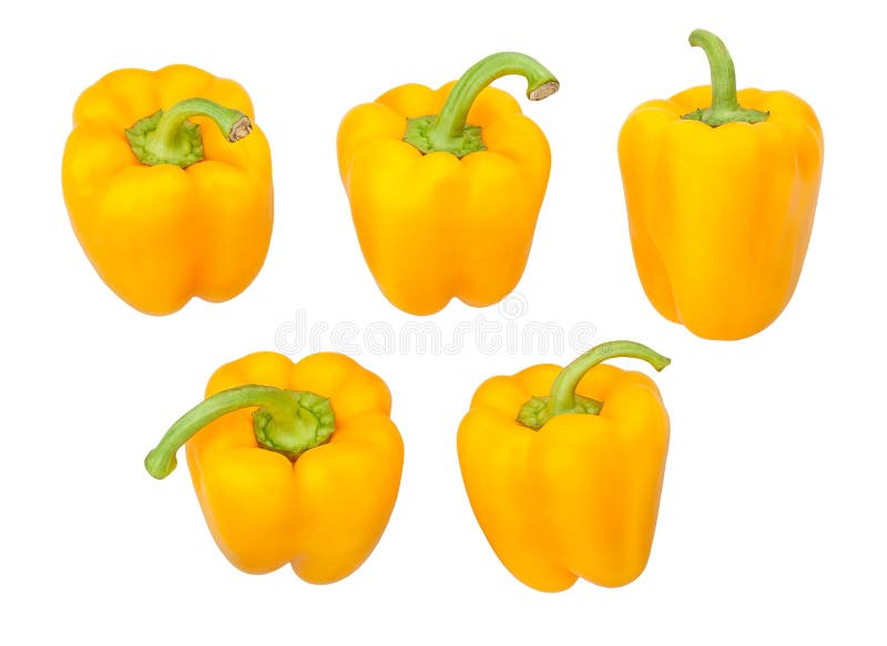 Yellow bell pepper stock photo. Image of group, pepper - 82241546
