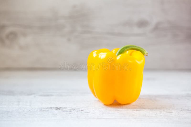 Yellow bell pepper stock photo. Image of colored, bell - 49796542