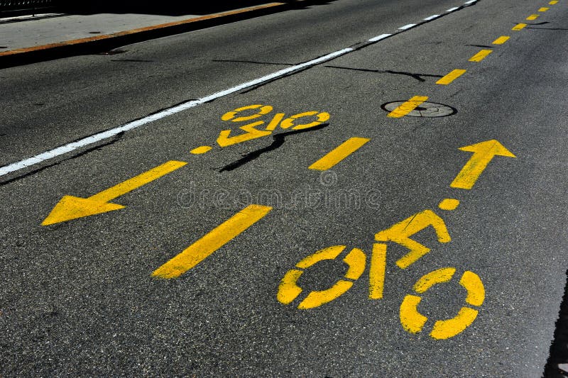 Yellow Bicycle Front and Back View Stock Photo - Image of render ...