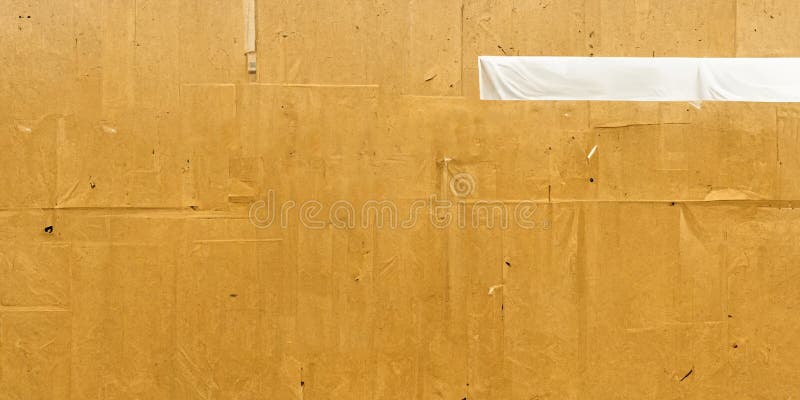 Yellow Billboard Close Up Texture of Paper on it Stock Photo - Image of ...