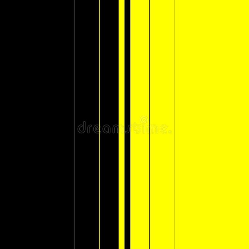 Yellow & Black Abstract Color Shapes Background Stock Illustration ...