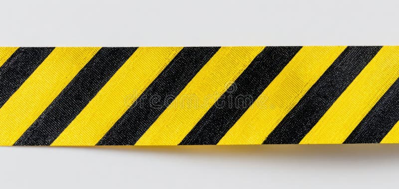 The Yellow and Black Caution Stripe Tape for Safety and Awareness AI ...