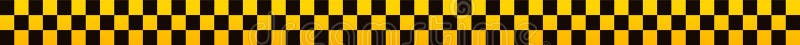Taxi stripe stock vector. Illustration of yellow, background - 16756571