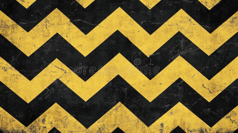 Yellow and Black Chevron Pattern Texture Background Stock Illustration - Illustration of stylish ...