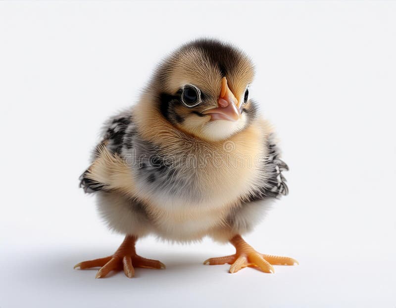 Yellow and Black Chick stock illustration. Illustration of chick ...