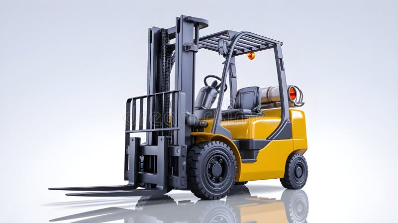 Industrial Forklift Truck for Warehousing and Logistics Stock ...