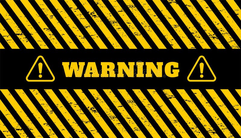 Yellow and Black Stripe Background for Warning and Alert Stock Vector ...
