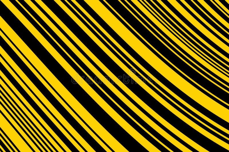 Yellow and Black Striped Background. Bright Pattern with Lines Stock ...