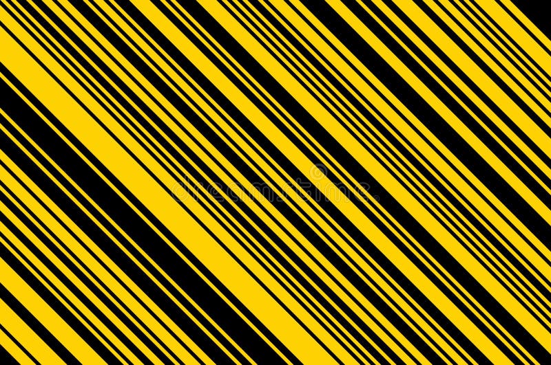 Yellow and Black Striped Background. Bright Pattern with Lines Stock ...