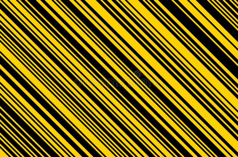 Yellow and Black Striped Background. Bright Pattern with Lines Stock ...
