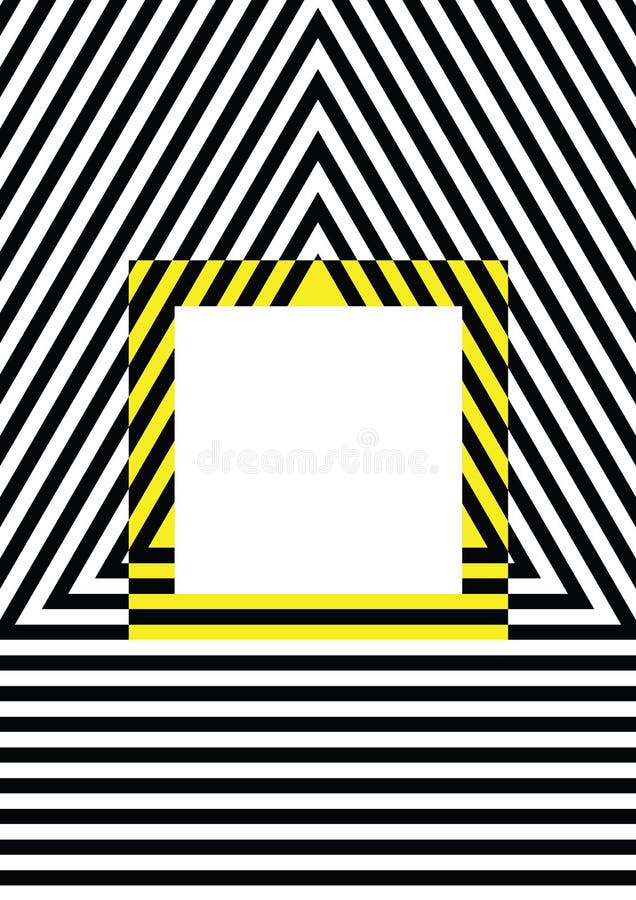 Yellow and Black Stripes Potential Danger Template Stock Illustration ... Yellow and Black Stripes Potential Danger Template Stock Illustration ...