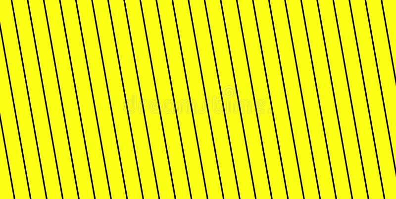 Yellow and Black Stripes on Simple Background Card Stock Illustration ...