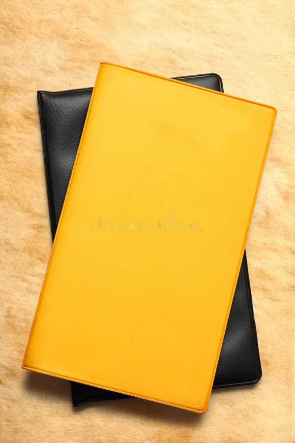 Yellow blank book stock image. Image of message, design - 32986539