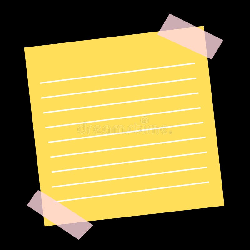 Pdf document note icon. stock illustration. Illustration of document ...