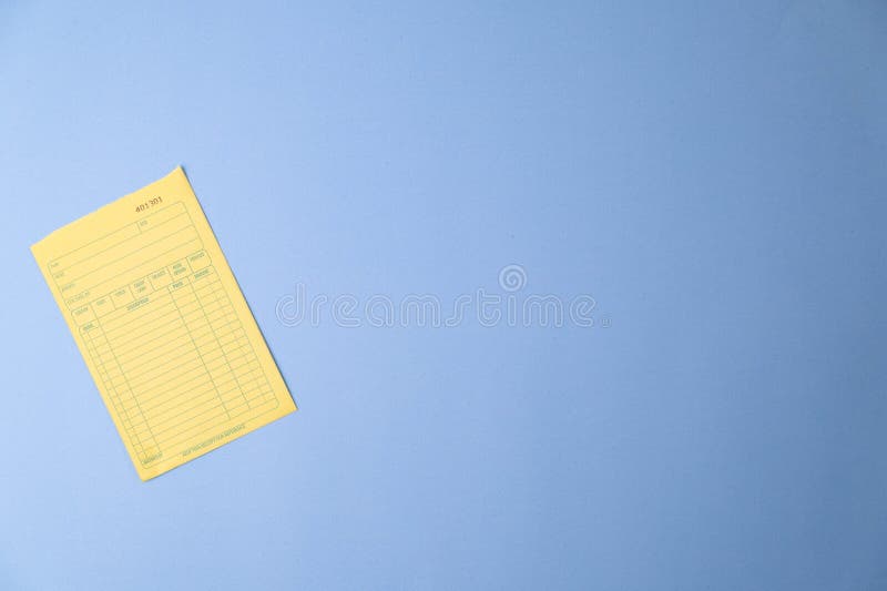 264 Invoice Blank Template Stock Photos - Free & Royalty-Free Stock ...