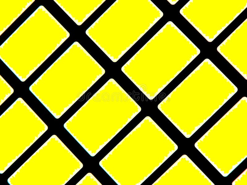 Yellow Blocks stock illustration. Illustration of pattern - 190746