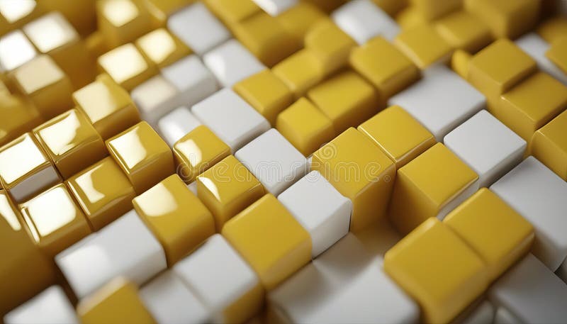 Yellow Blocks Background Loopable Stock VideoYellow Technology ...