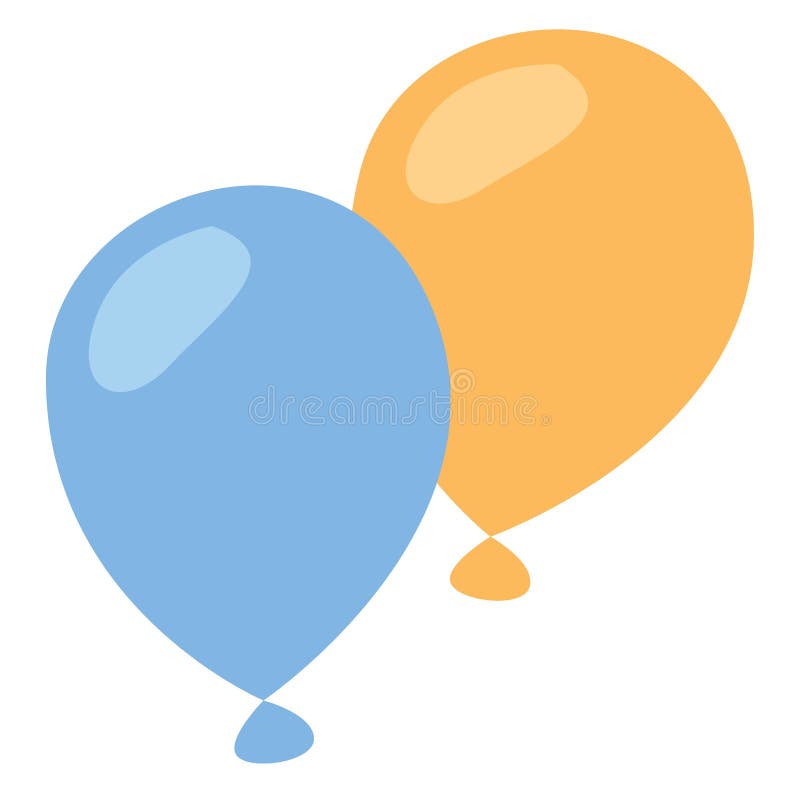 Yellow and Blue Computer, Icon Stock Vector - Illustration of ...