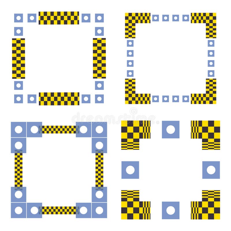 Yellow Square Picture Frame Stock Illustrations – 54,906 Yellow Square ...