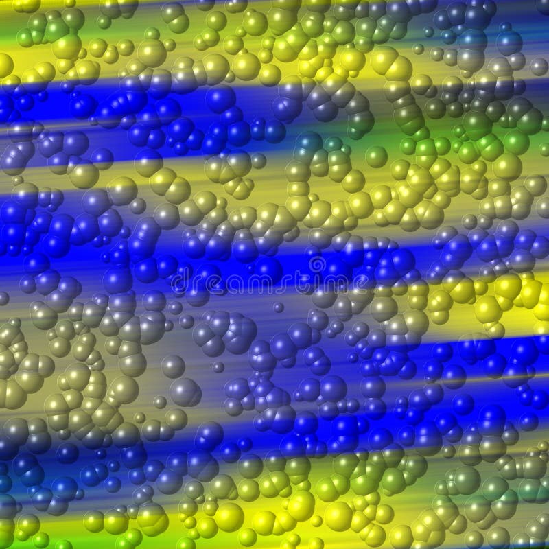 Blue Bubbles on White Background Stock Illustration - Illustration of ...