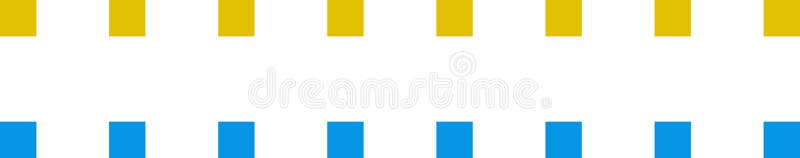 Yellow or Blue Dashed Line Sticker. Dotted Divider. Set of Dashed ...