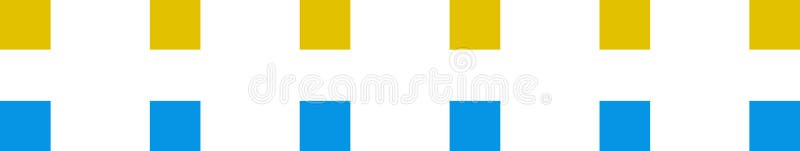 Yellow or Blue Dashed Line Sticker. Dotted Divider. Set of Dashed ...