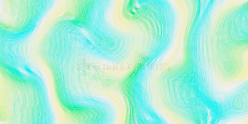 Yellow Blue Green White Colored Smooth Blending Texture. Veil Color ...