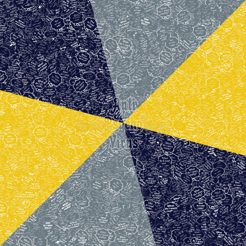 Yellow, Blue and Grey Background Stock Illustration - Illustration of ...