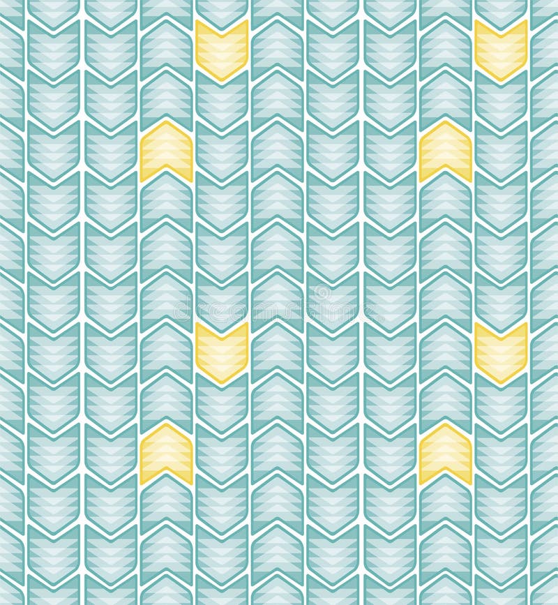 Yellow-blue Pattern with Arrows. Background for Creativity. Vector ...