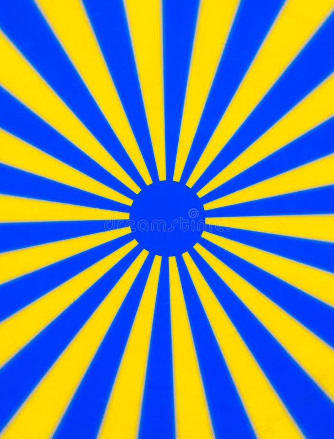 Yellow blue rotating disc stock illustration. Illustration of texture ...