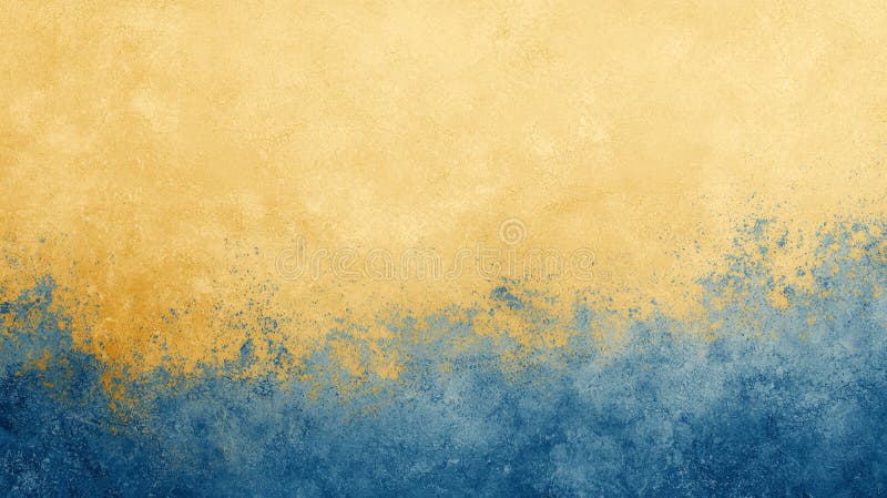 Yellow and Blue Textures Meet in a Striking Abstract Design, Perfect ...