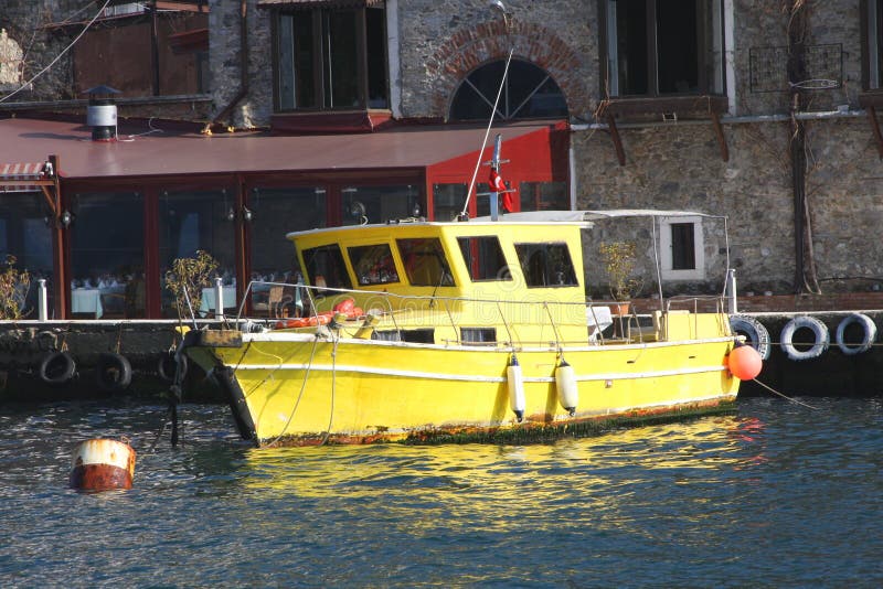 The yellow boat stock photo. Image of tourist, sightseeing - 7828954