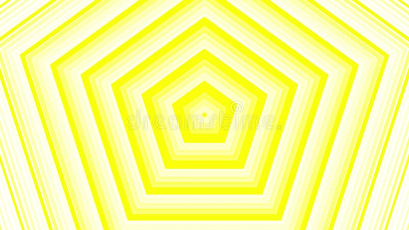 Red Bold Pentagon Star Simple Flat Geometric on White Background Loop ...