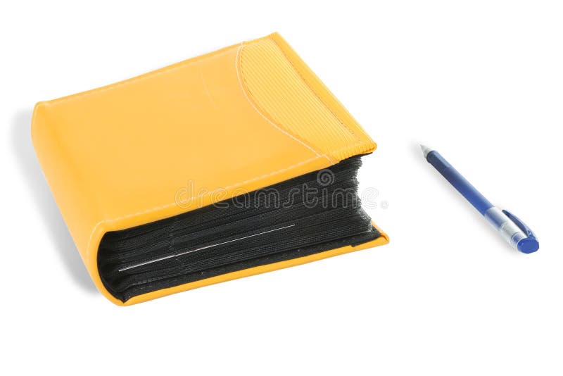 Yellow book stock photo. Image of photograph, present - 11701964