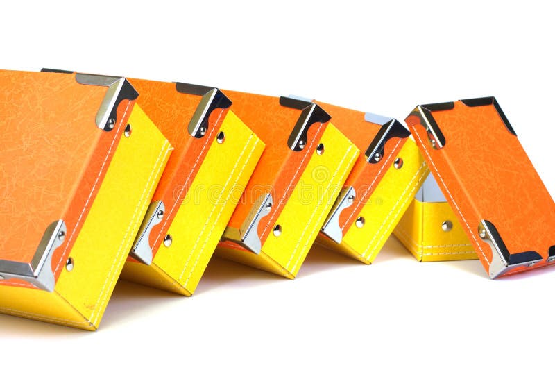 Yellow box stock photo. Image of group, yellow, isolated - 13487654