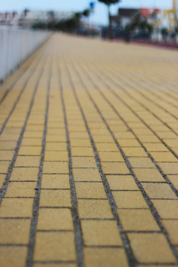 Yellow Brick Road stock photo. Image of path, rough, urban - 41737566