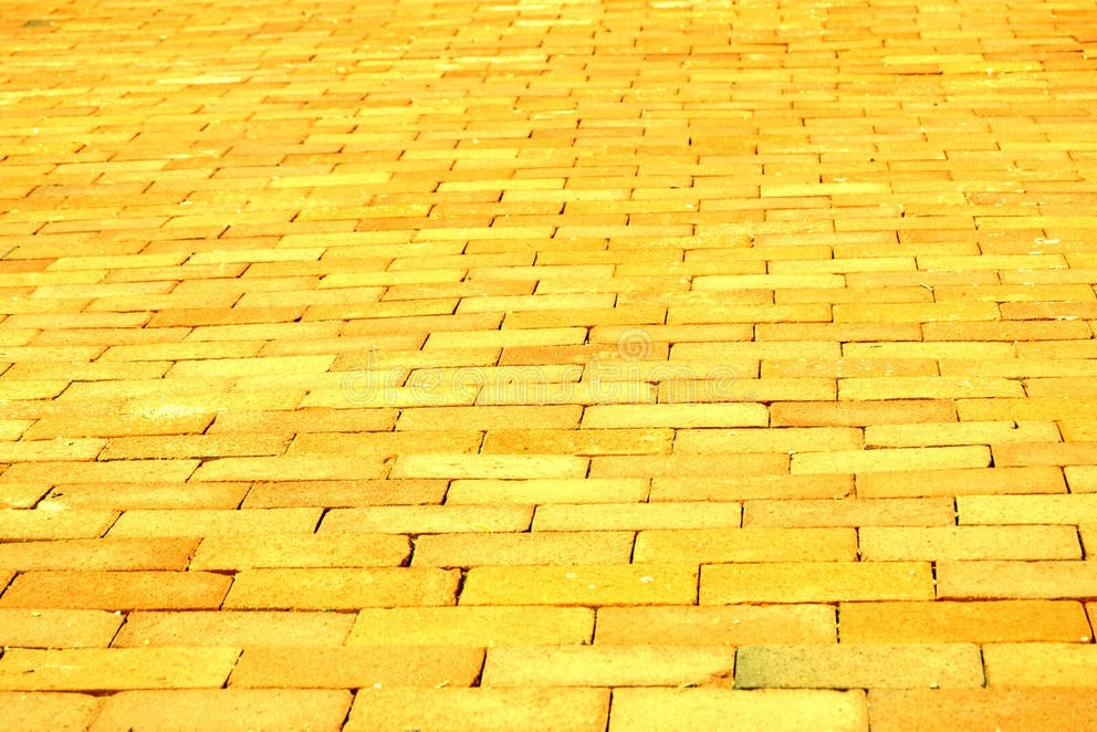 Yellow Brick Road stock image. Image of heavenly, golden - 45125381