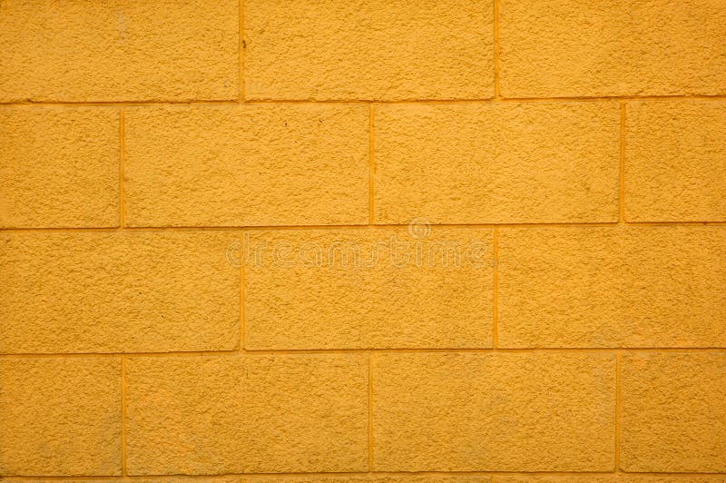 Yellow brick texture stock image. Image of construction - 9069839