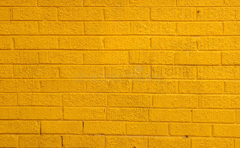 Yellow Brick Wall stock image. Image of natural, closeup - 2756013