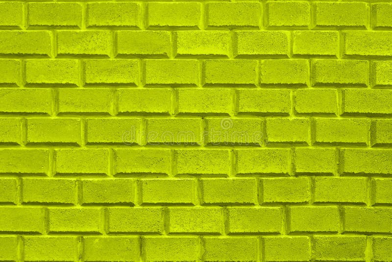 Yellow bricks background stock photo. Image of effect - 216450972