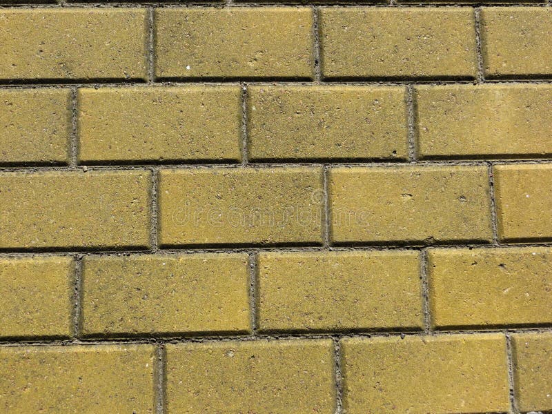 Yellow bricks background stock photo. Image of architecture - 82557282