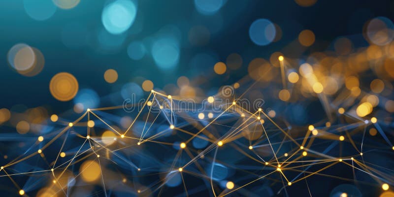 The Yellow Sphere Object that Link Each Other with the Multiple Lines ...