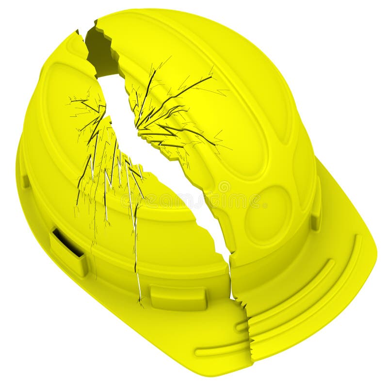 Broken Hard Hat Stock Illustrations – 167 Broken Hard Hat Stock ...