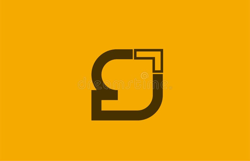 Yellow Brown Line Alphabet Letter G for Company Logo Icon Stock Vector ... Yellow Brown Line Alphabet Letter G for Company Logo Icon Stock Vector ...