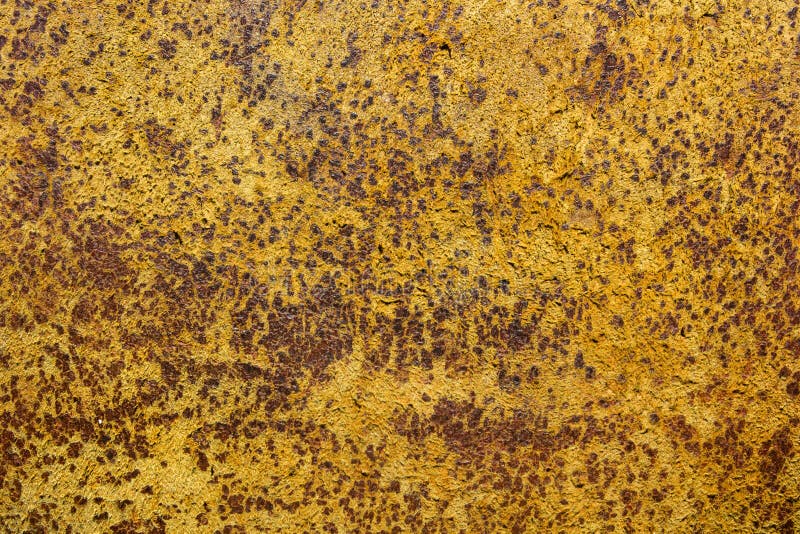 Yellow Rust Background Texture Stock Image - Image of flaky, copper ...