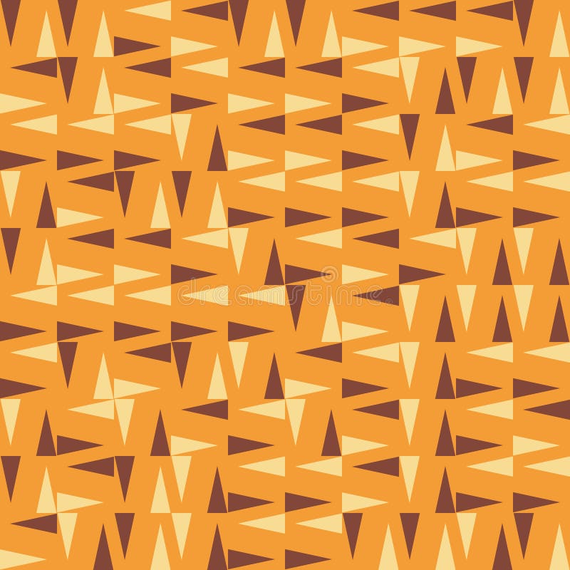 Yellow and Brown Repeating Pattern of Stripes in Modern Style Stock ...