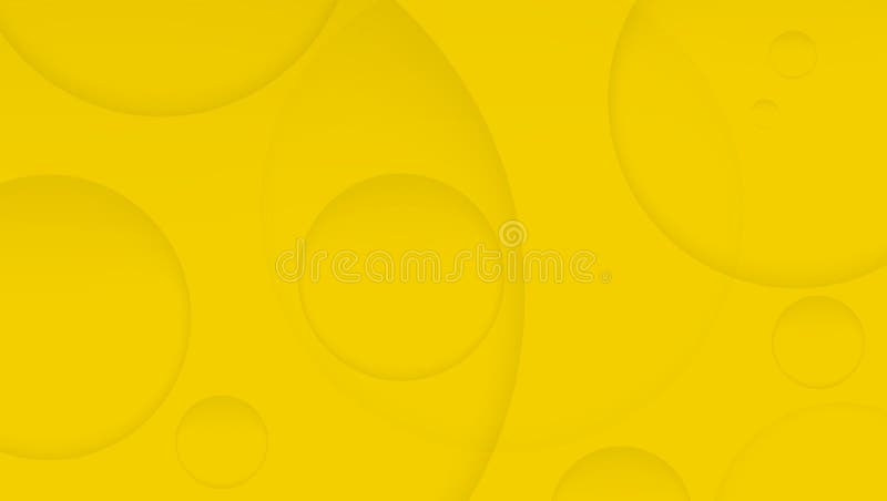 Yellow Bubble Background. Vector Illustration Stock Vector ...